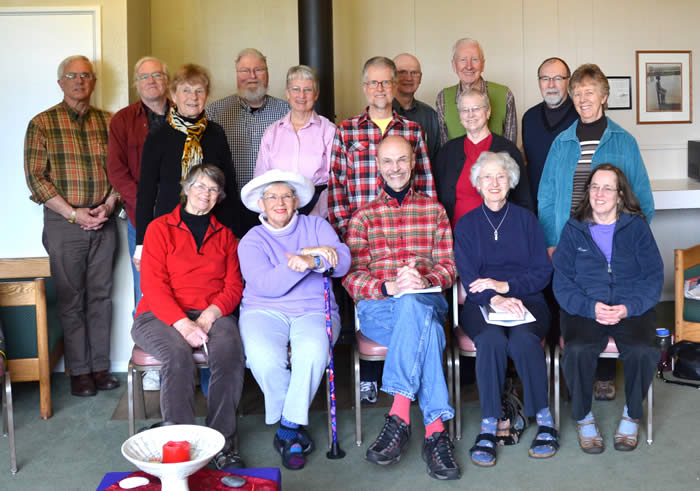 Seabeck Conference Attendees 2013. Back Row: David Maynard, Andy Backus ...